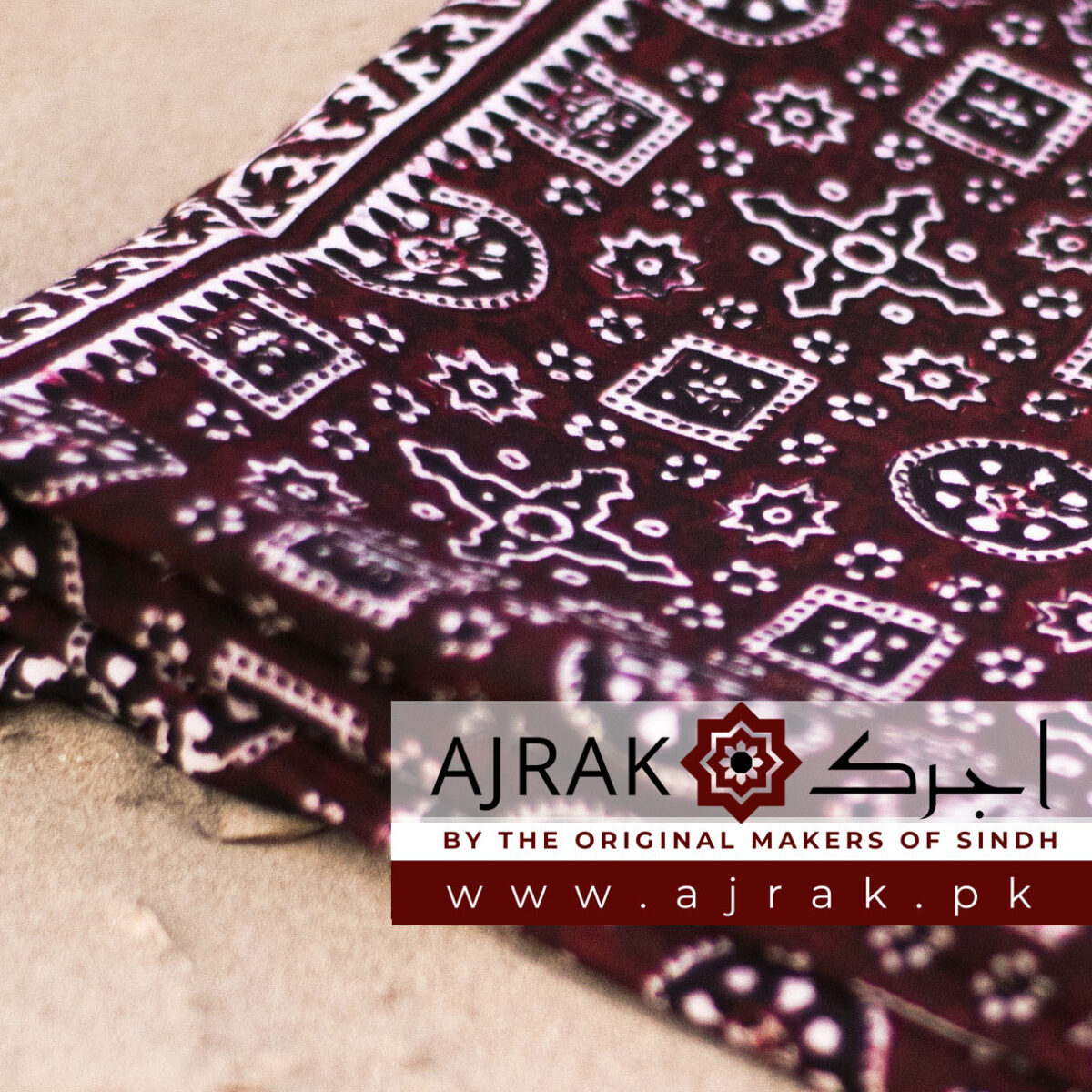 Original Ajrak Shawls | AJRAK